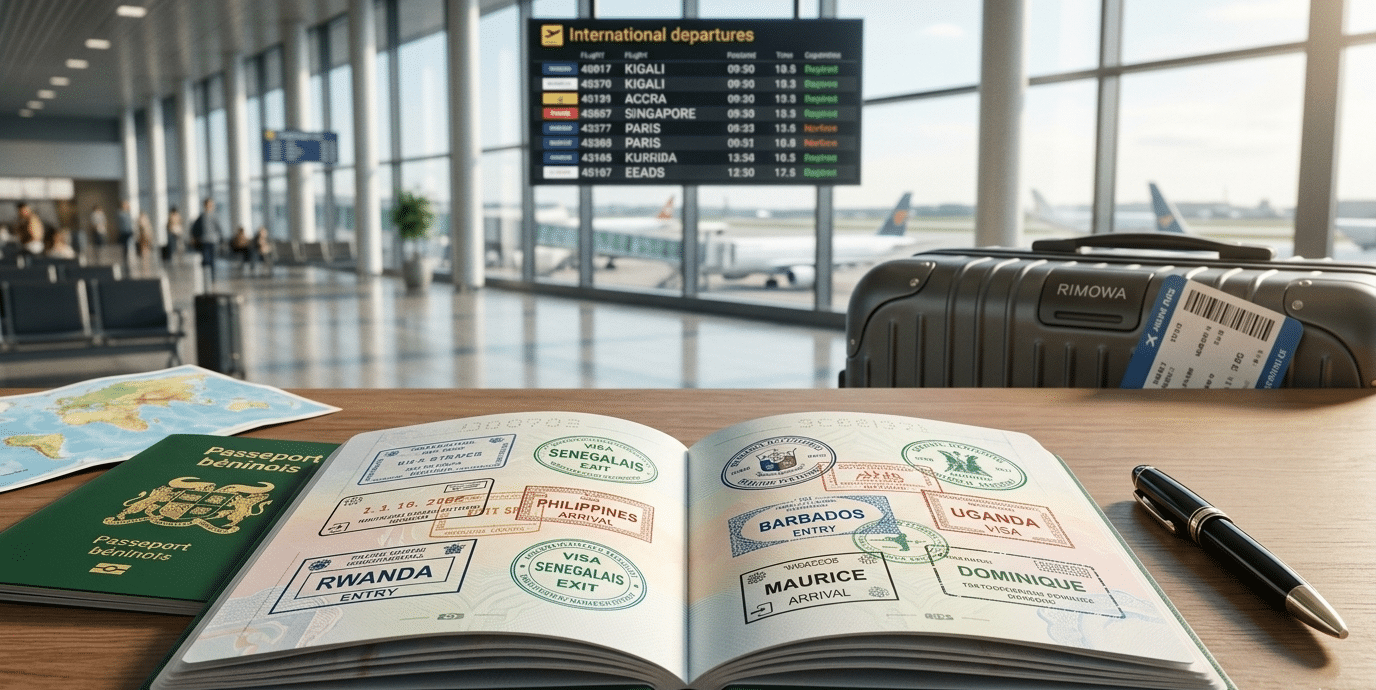 Passeport béninois : 40+ pays sans visa en 2025 (liste officielle)